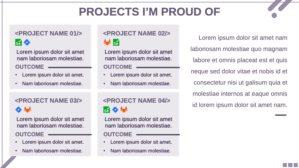 Software Tester Profile Template for Google Slides and PowerPoint - PPT ...