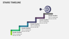 Stairs Timeline PowerPoint and Google Slides Template - PPT Slides