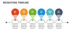 Recruiting Timeline Template for PowerPoint and Google Slides - PPT Slides