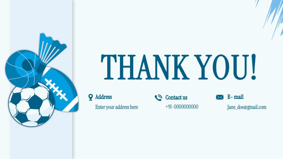 Free Sports Presentation Theme for Google Slides and PowerPoint