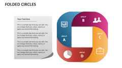 Folded Circles Template for PowerPoint and Google Slides - PPT Slides
