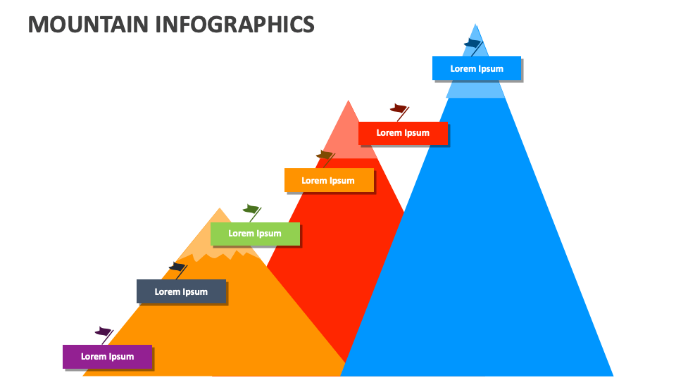 Mountain Infographics Template for PowerPoint and Google Slides - PPT ...