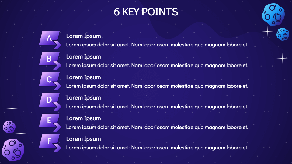 Free Galaxy Presentation Theme for Google Slides and PowerPoint