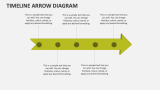 Timeline Arrow Diagram Template for PowerPoint and Google Slides - PPT ...