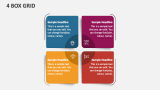 4 Box Grid PowerPoint and Google Slides Template - PPT Slides