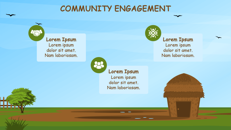 Village Presentation Theme for PowerPoint and Google Slides - PPT Slides