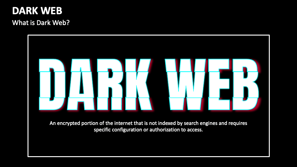 Dark Web PowerPoint and Google Slides Template - PPT Slides