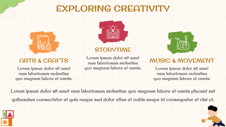 Free - Preschool Template for Google Slides and PowerPoint - PPT Slides