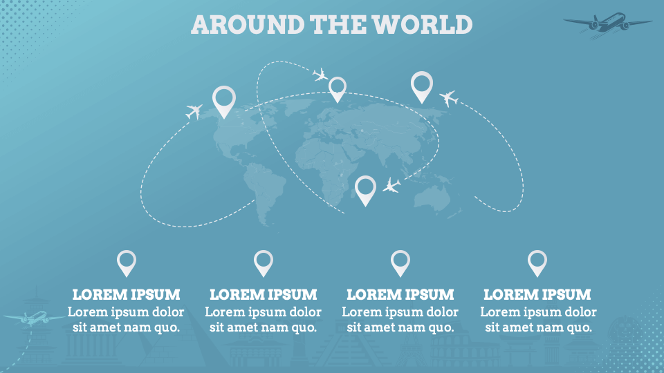 Free Aviation Presentation Theme for Google Slides and PowerPoint