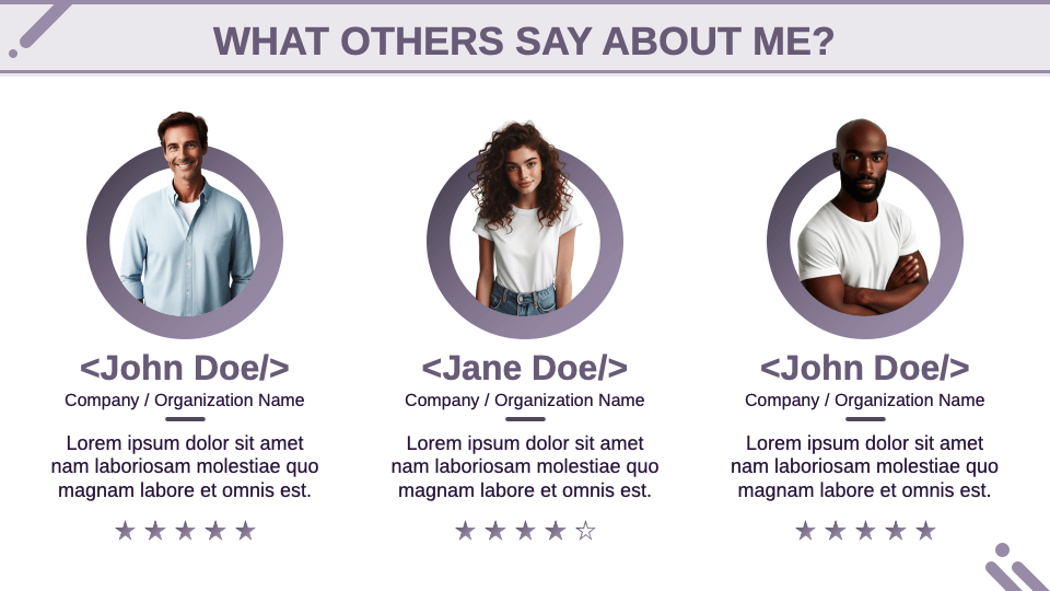 Software Tester Profile Template for Google Slides and PowerPoint - PPT ...