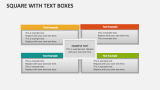Square with Text Boxes Template for PowerPoint and Google Slides - PPT ...