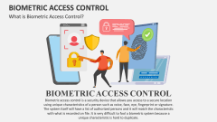 Biometric Access Control PowerPoint and Google Slides Template - PPT Slides