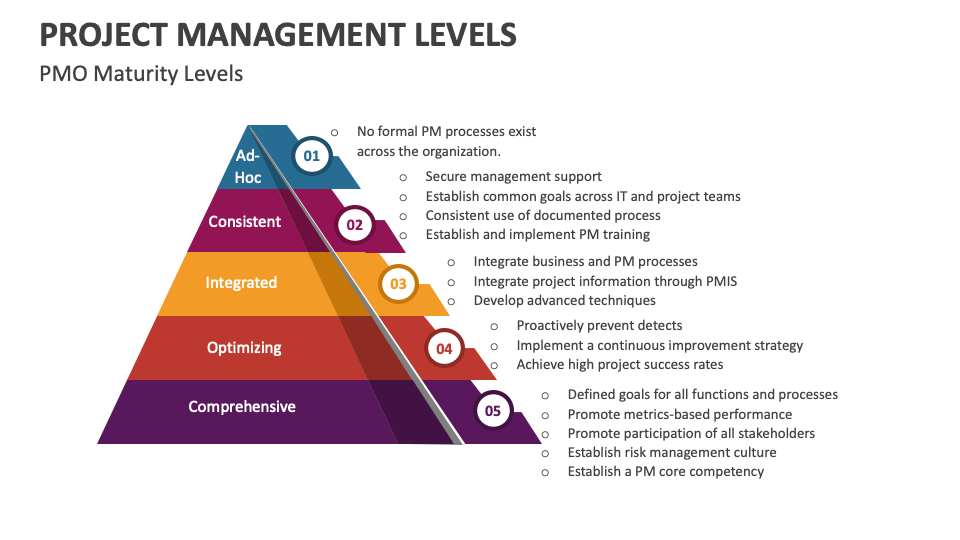 Project Management Levels Template for PowerPoint and Google Slides ...