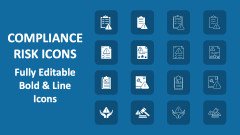 Compliance Risk Icons for Google Slides and PowerPoint