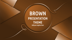 Brown Presentation Theme for PowerPoint and Google Slides - PPT Slides