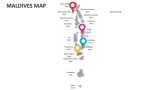 Maldives Map for Google Slides and PowerPoint - PPT Slides