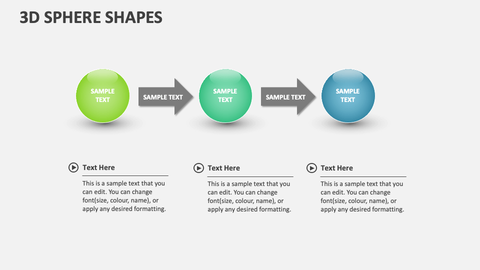 3D Sphere Shapes Template for PowerPoint and Google Slides - PPT Slides