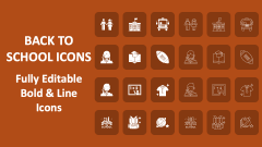 Back to School Icons for Google Slides and PowerPoint