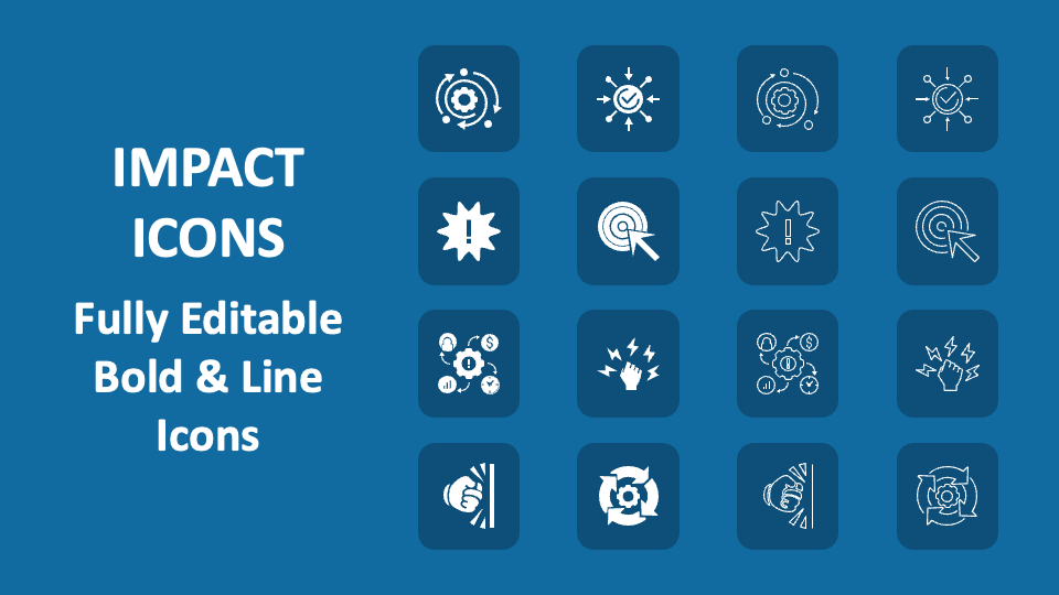 Impact Icons for Google Slides and PowerPoint