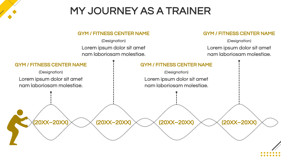Personal Trainer Portfolio Template for Google Slides and PowerPoint ...