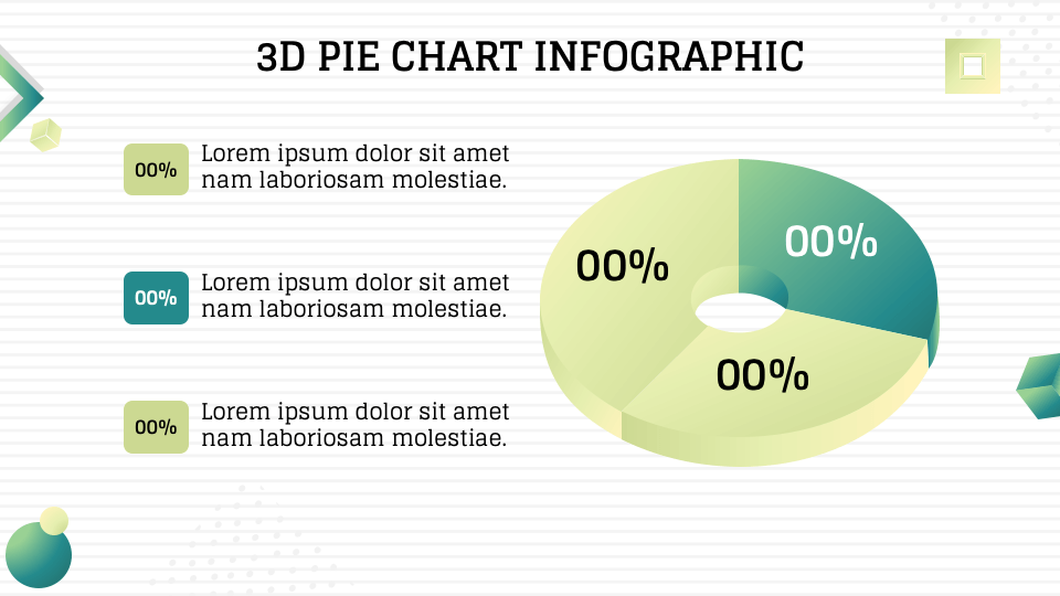 Free 3D Shapes Presentation Theme for Google Slides and PowerPoint