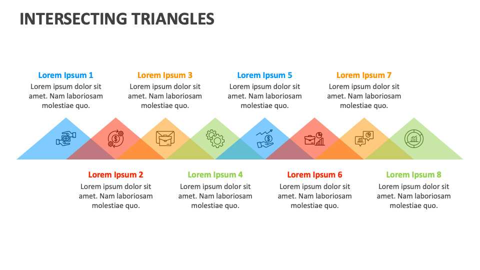 Intersecting Triangles Template for Google Slides and PowerPoint - PPT ...
