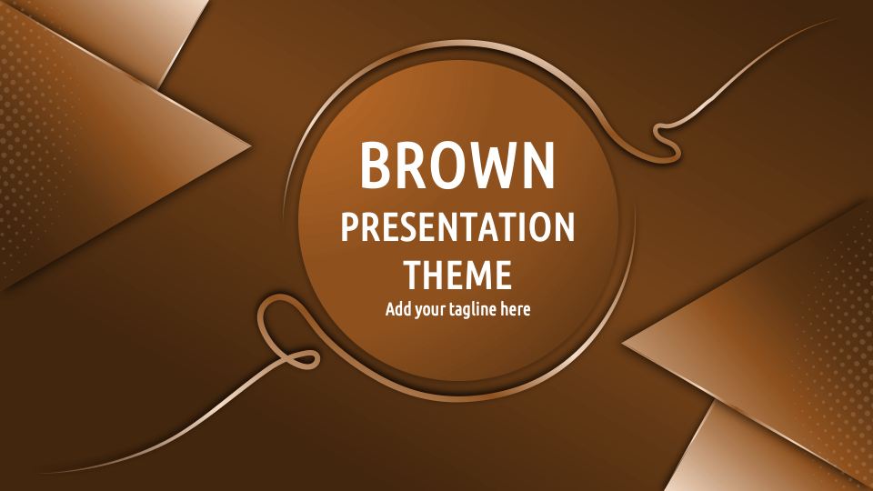 Brown Presentation Theme for PowerPoint and Google Slides - PPT Slides