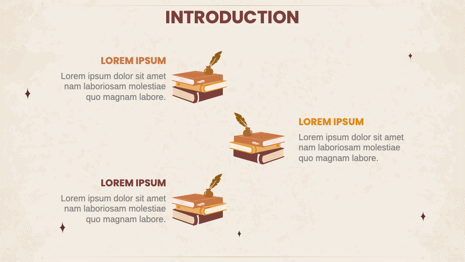 Free English Literature Presentation Theme for Google Slides and PowerPoint