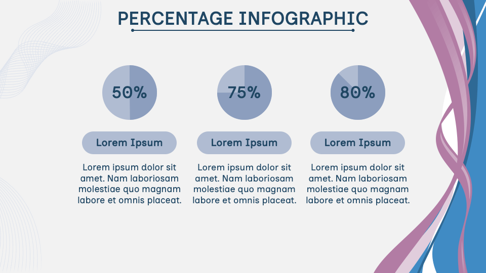 Free Abstract Waves Presentation Theme for Google Slides and PowerPoint