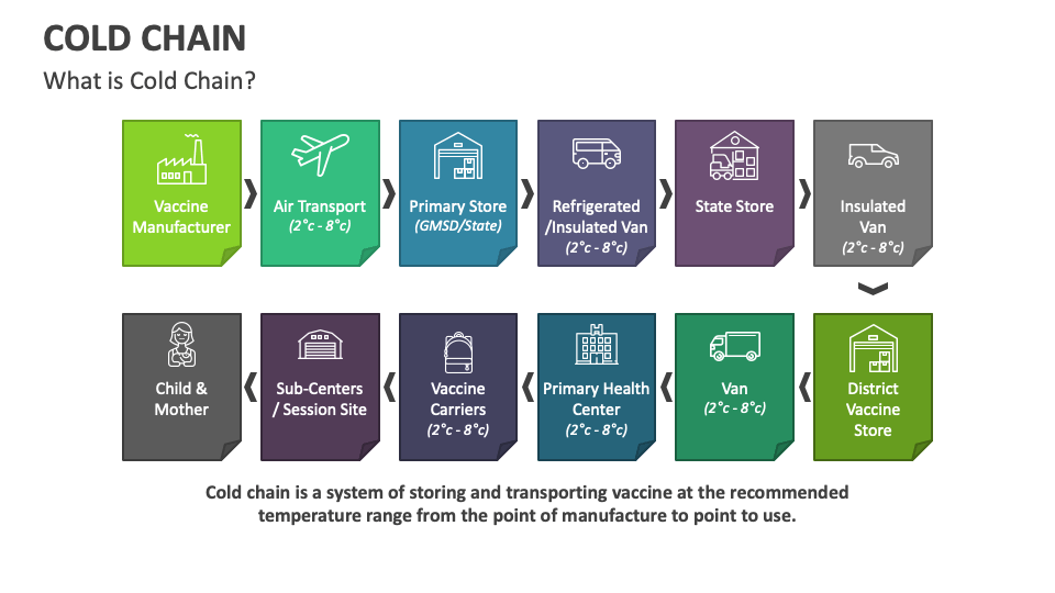 Cold Chain PowerPoint and Google Slides Template - PPT Slides