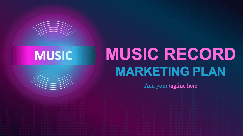 Music Record Marketing Plan PowerPoint and Google Slides Template - PPT ...
