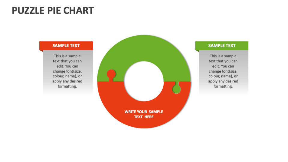 Puzzle Pie Chart Template for PowerPoint and Google Slides - PPT Slides