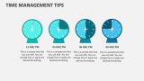 Time Management Tips PowerPoint and Google Slides Template - PPT Slides