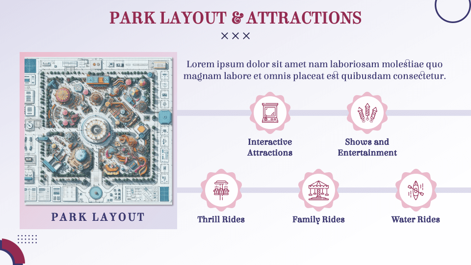 Amusement Park Business Plan Template for Google Slides and PowerPoint ...