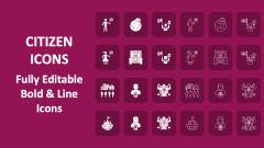Citizen Icons for Google Slides and PowerPoint