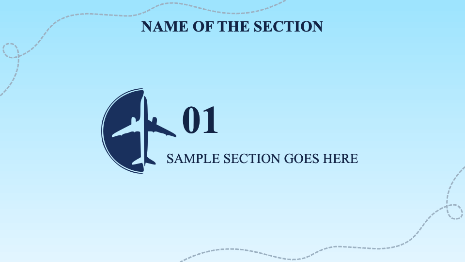 Free Airplane Theme for PowerPoint and Google Slides - PPT Slides