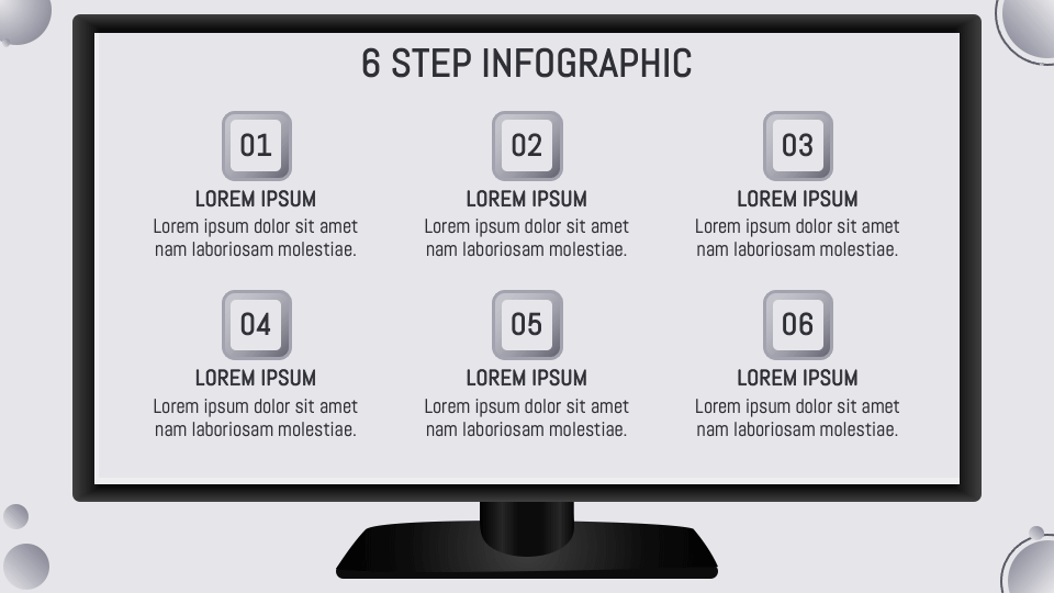Free Computer Background Presentation for Google Slides and PowerPoint