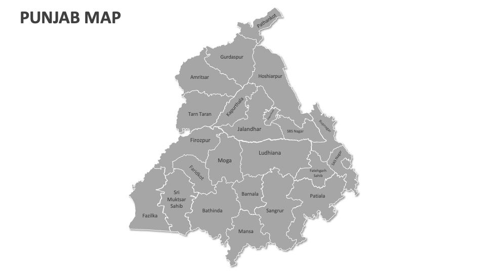 Punjab Map Hd