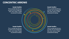 Concentric Arrows PowerPoint and Google Slides Template - PPT Slides