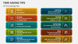 Time Saving Tips PowerPoint and Google Slides Template - PPT Slides