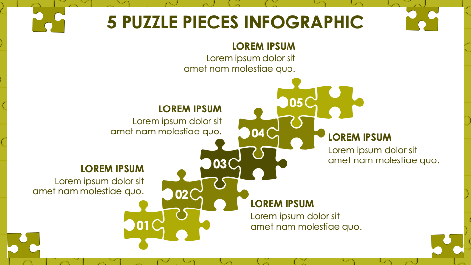 Free Puzzle Presentation Theme for Google Slides and PowerPoint