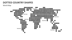 Dotted Country Shapes for Google Slides and PowerPoint - PPT Slides
