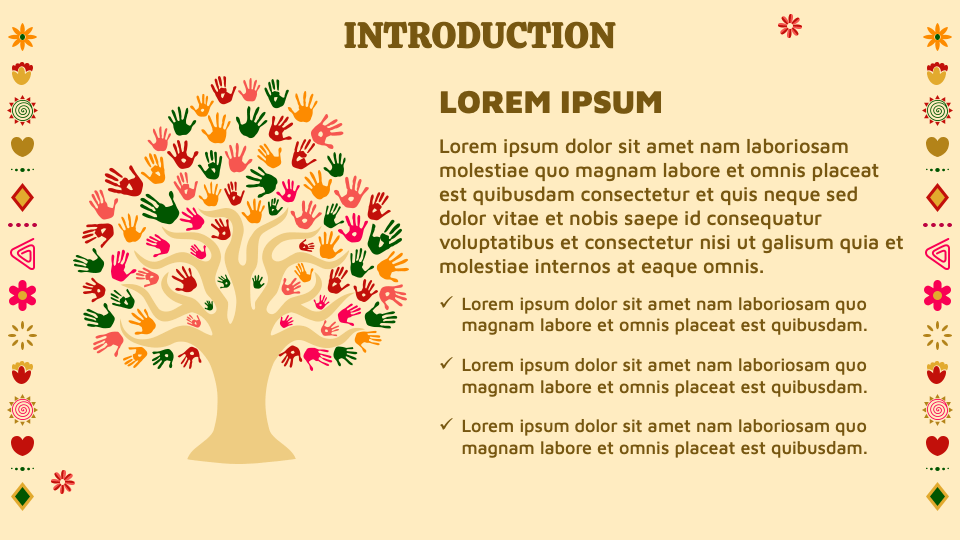 Free Hispanic Culture Theme for Google Slides and PowerPoint