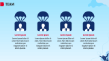 Skydiving Business Plan PowerPoint and Google Slides Template - PPT Slides