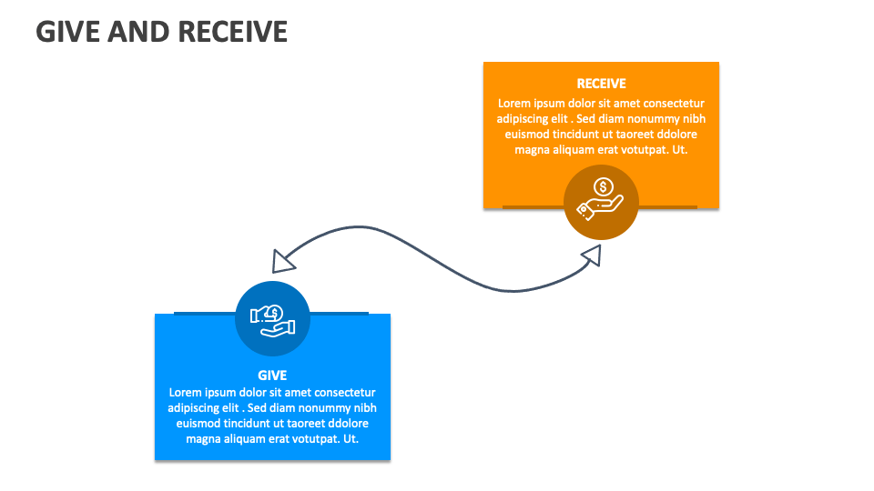 Give and Receive Template for PowerPoint and Google Slides - PPT Slides