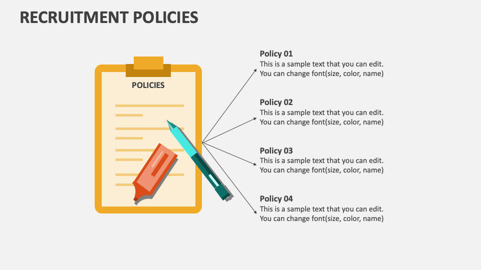 Recruitment Policies PowerPoint and Google Slides Template - PPT Slides
