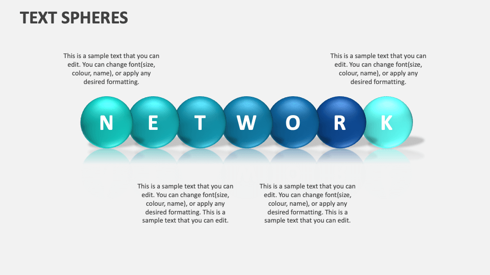 Text Spheres Template for PowerPoint and Google Slides - PPT Slides