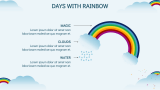 Free Rainbow Presentation Theme for Google Slides and PowerPoint