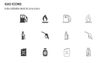 Gas Icons for Google Slides and PowerPoint