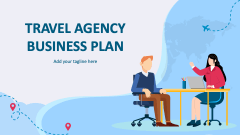 Travel Agency Business Plan PowerPoint and Google Slides Template - PPT Slides